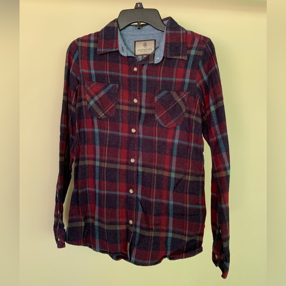 Legendary Whitetails | Tops | Legendary Whitetails Rednavylight Blue ...